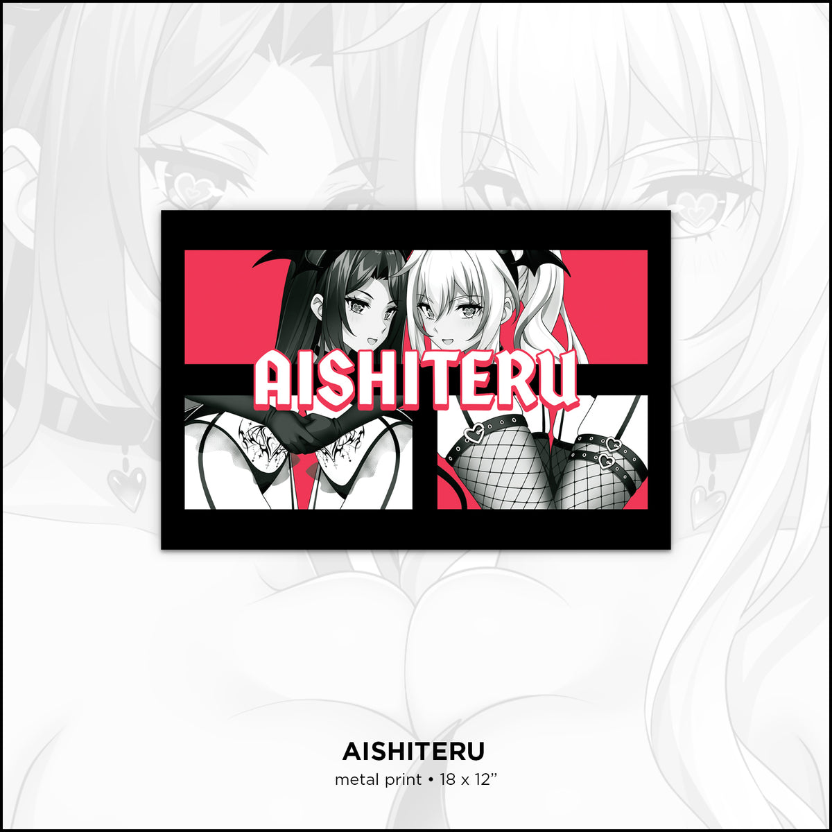 AISHITERU Print – Weeb Culture