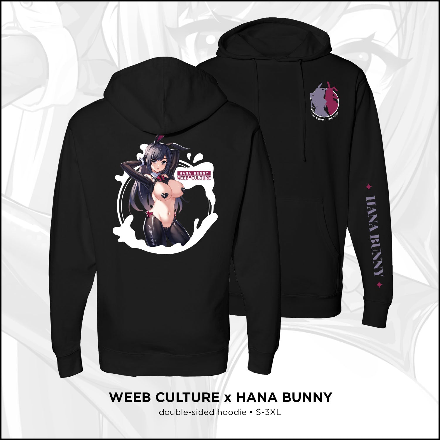 Official Hana Bunny Hoodie – Weeb Culture