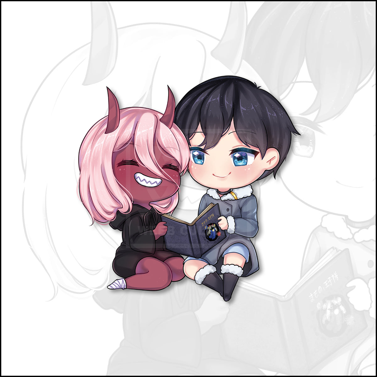 [Chibi Ver.] My Darlings Sticker – Weeb Culture
