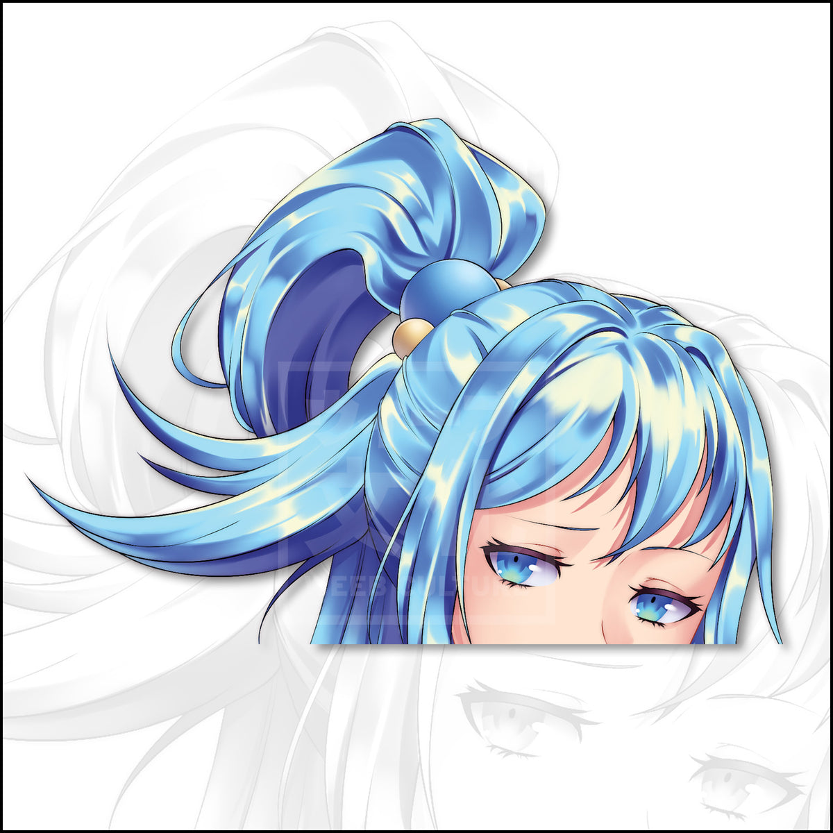Aqua Sticker – Weeb Culture