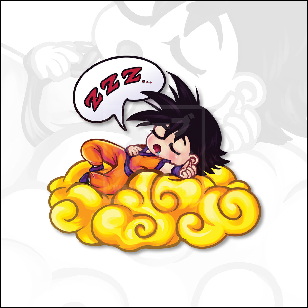 [Chibi Ver.] Sleepy Goku – Weeb Culture