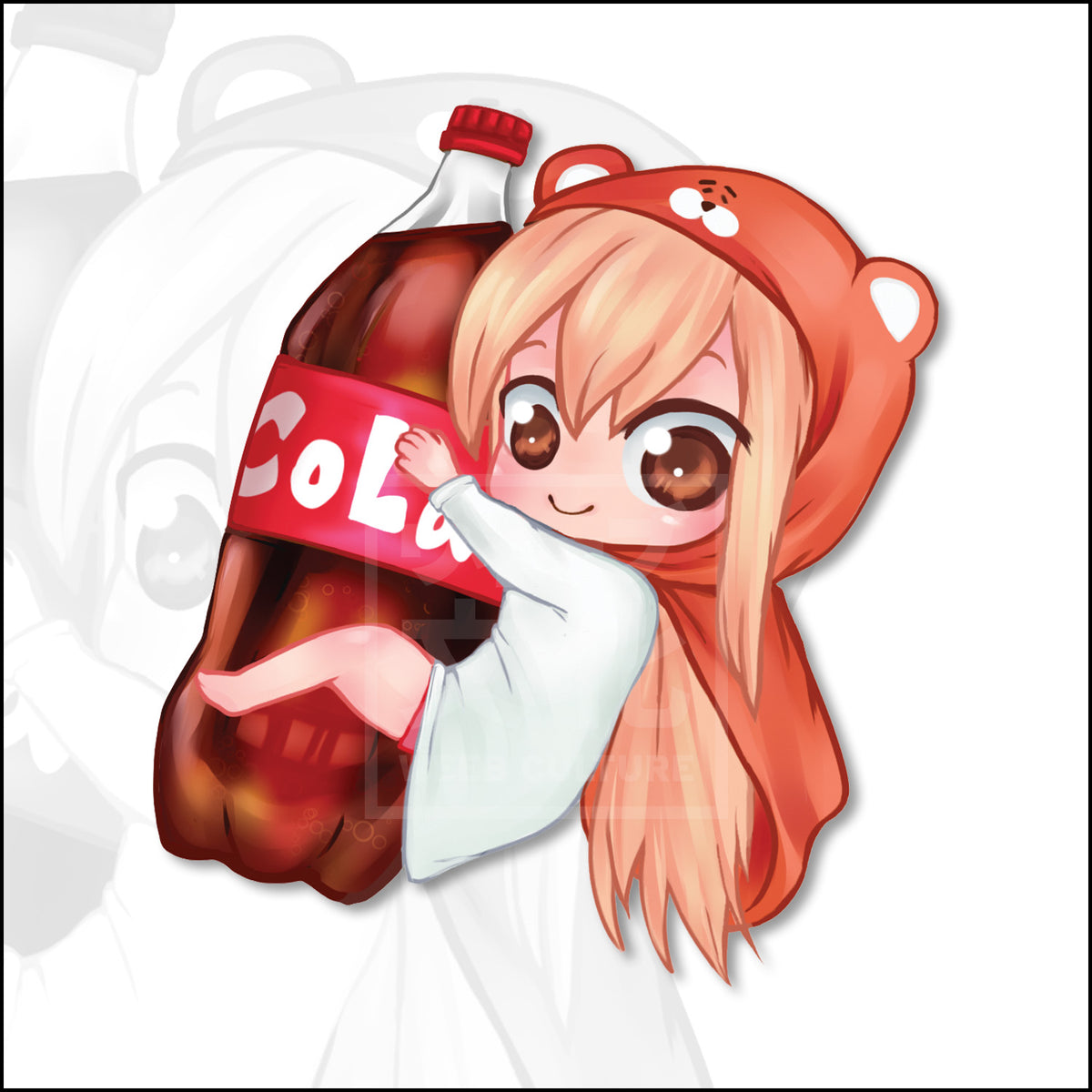 [Chibi Ver.] Cola Umaru Sticker – Weeb Culture